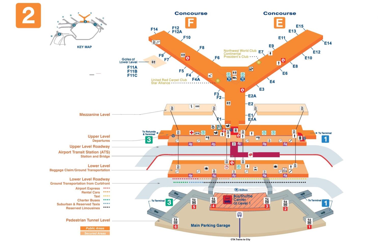O'Hare Terminal Parking 1 | 2 | 3 | 5 - Best Parking Guide 2024